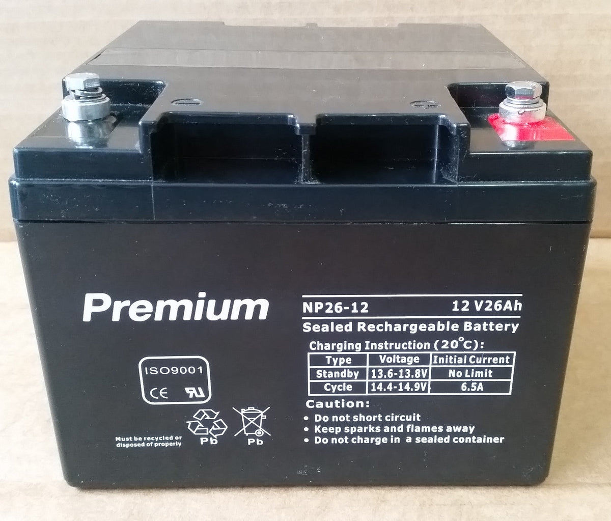 NP26-12 26AH/12V AGM Deep Cycle Battery – Battery Central