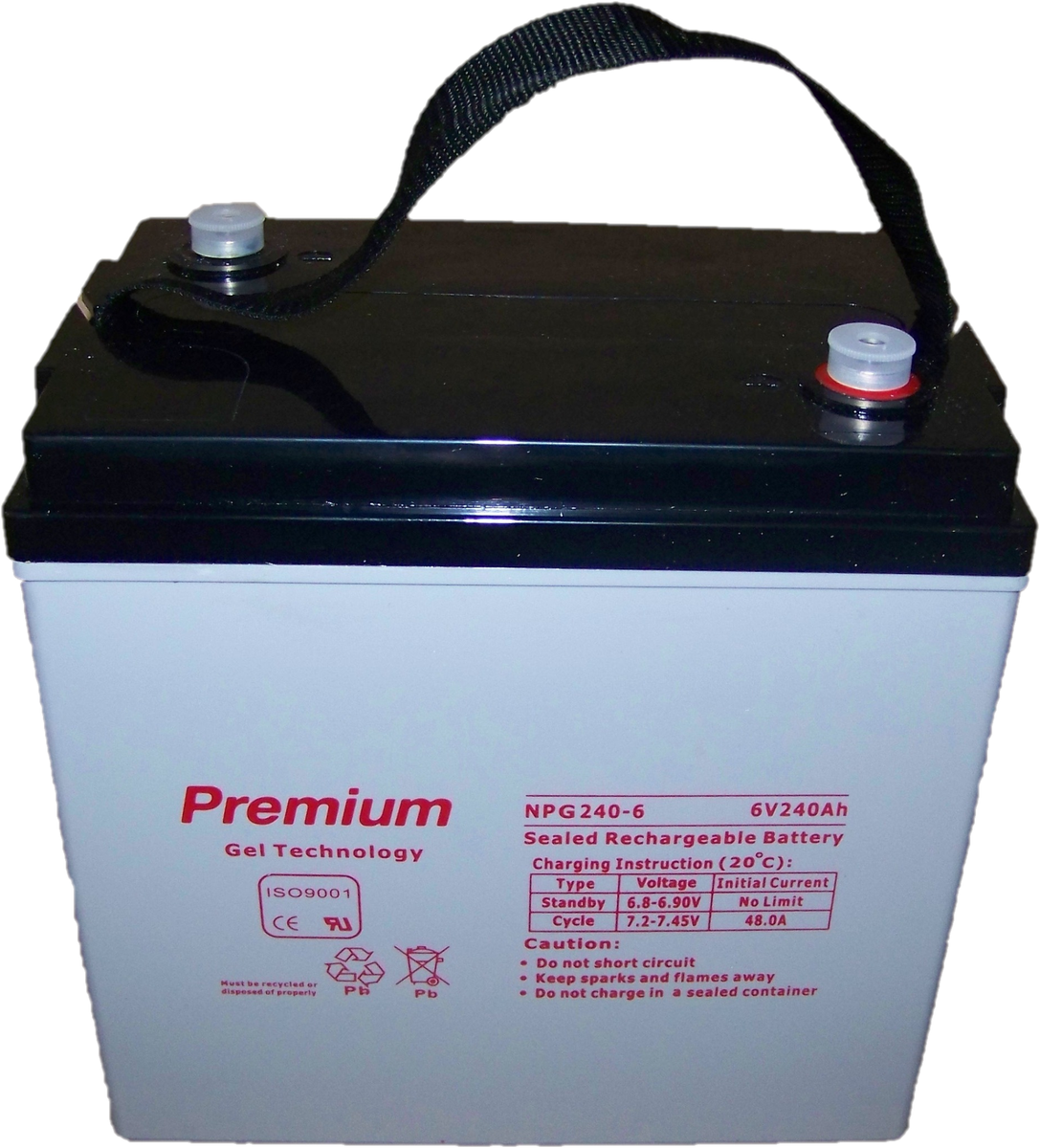 NPG240-6 240AH 6V GEL Deep Cycle battery – Battery Central