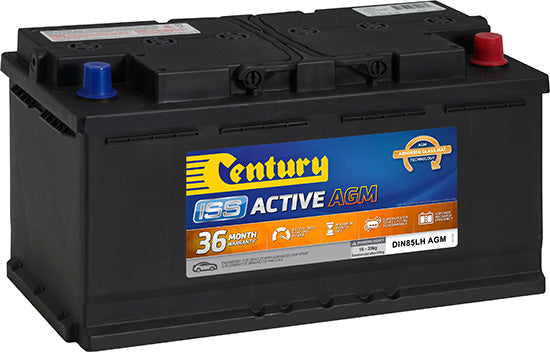 Century DIN85LH AGM STOP-START – Battery Central